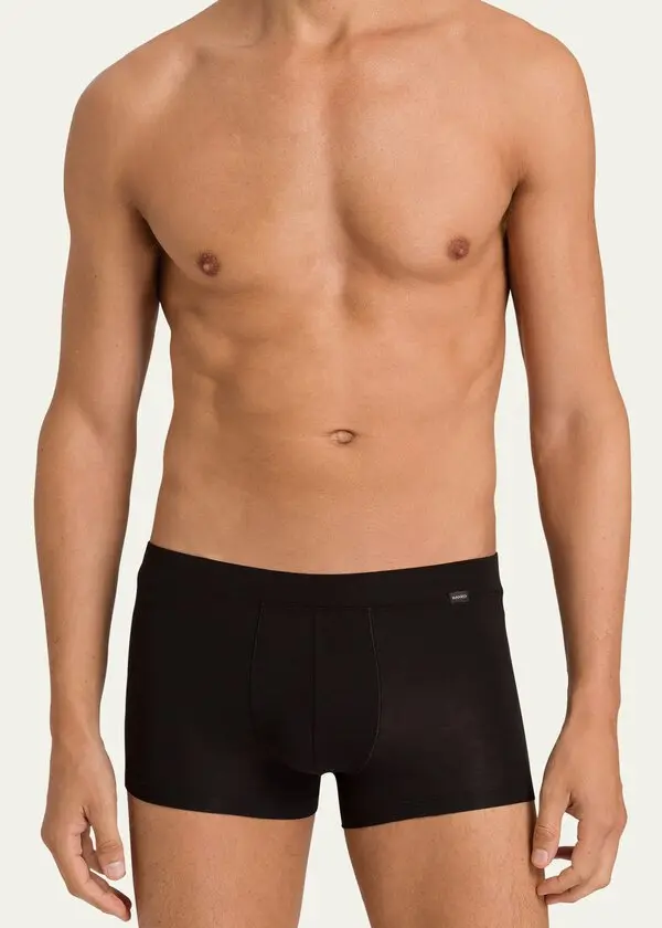 Hanro Natural Function Boxer Briefs - Black