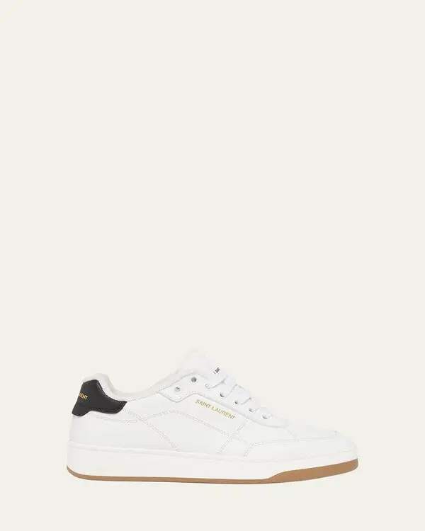 Saint Laurent Sl61 Leather Low-top Sneakers