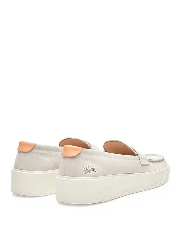 Lacoste Hybrid Penny Loafers By