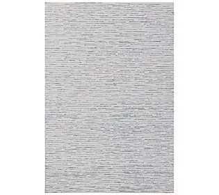 OX BAY TRADING CO. Ox Bay Contemporary 5' X 7'9' Striped Area Rug - One-color