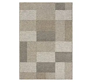 RUGS AMERICA Ox Bay Colleen Patchwork Indoor/outdoor Area Ru, 5' X 7 - One-color