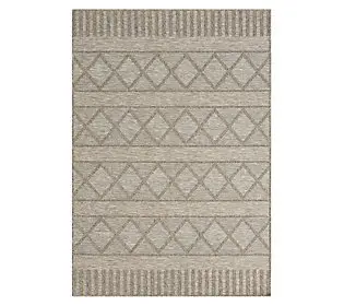 OX BAY TRADING CO. Ox Bay Colleen Diamond Indoor/outdoor Area Rug, 7'10' X 9'6 - One-color