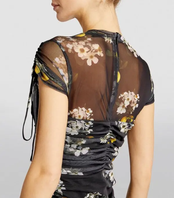 sachin and babi light blue dress Allsaints Floral Giorgia Eugenia Dress In Black - 51% Off