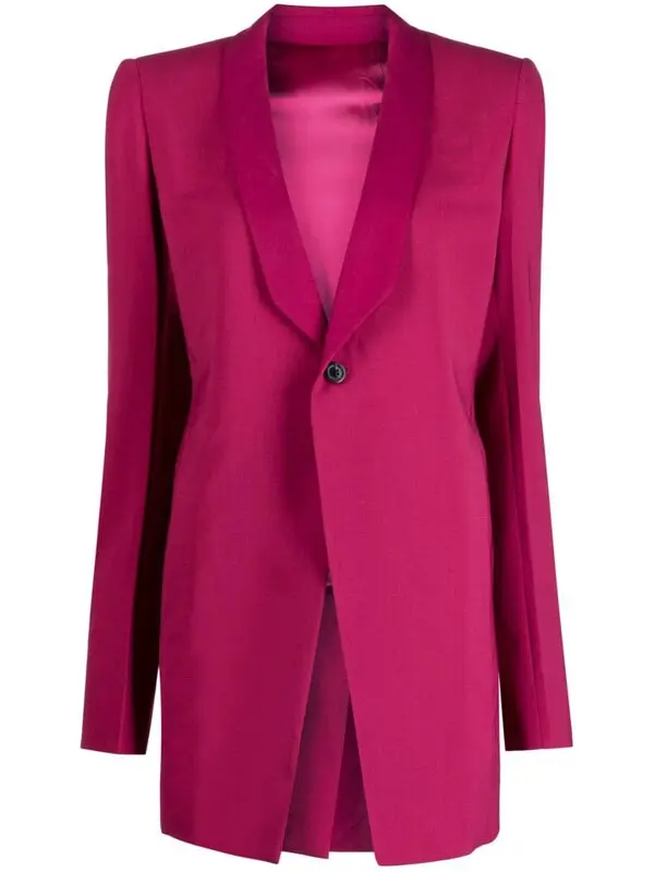 Rick Owens Narrow-notch Lapels Blazer