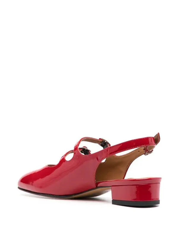 CAREL Peche Patent-leather Mary Jane Pumps