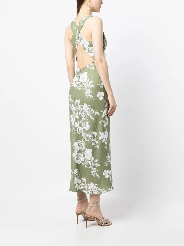 reformation casette linen dress Reformation Casette Linen Dress in Red