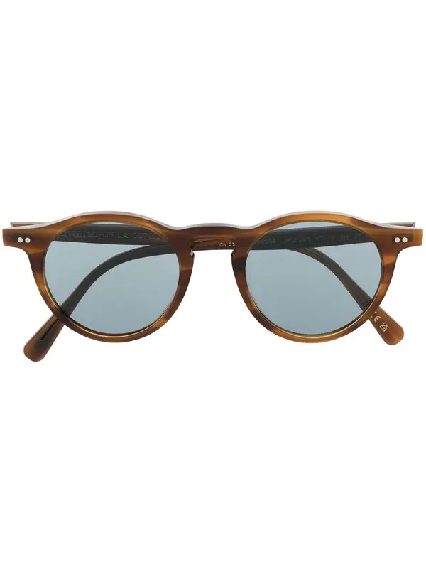 Oliver Spencer Desmon Sunglasses - Brown