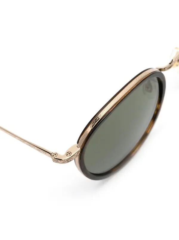 Oliver Spencer Round-frame Sunglasses