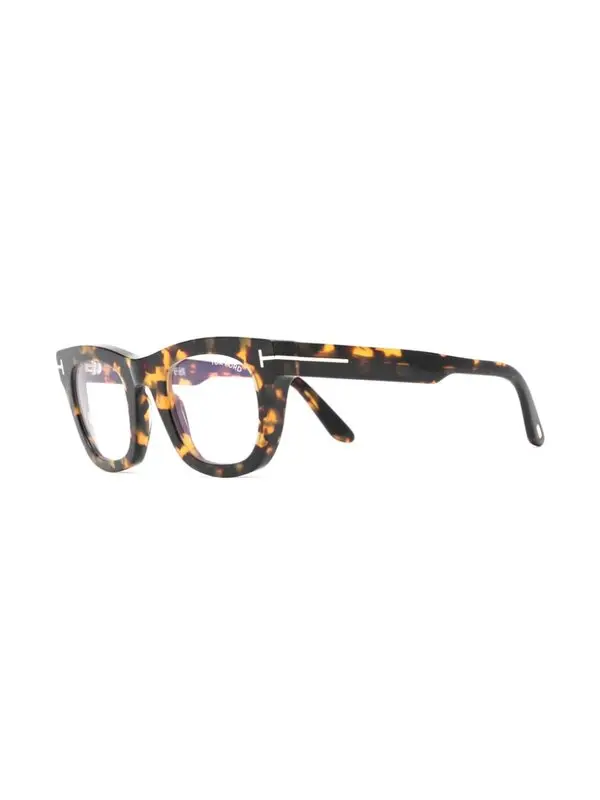 TOM FORD Square-frame Glasses - Brown