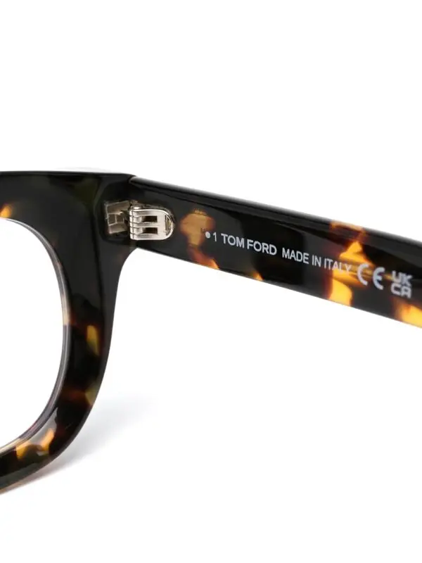 TOM FORD Square-frame Glasses - Brown