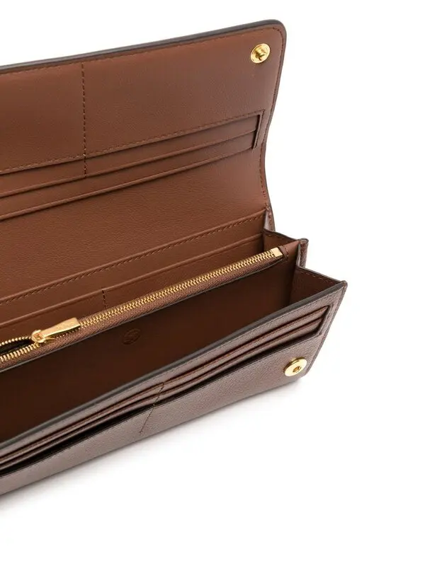 Mulberry Continental Grained-leather Wallet