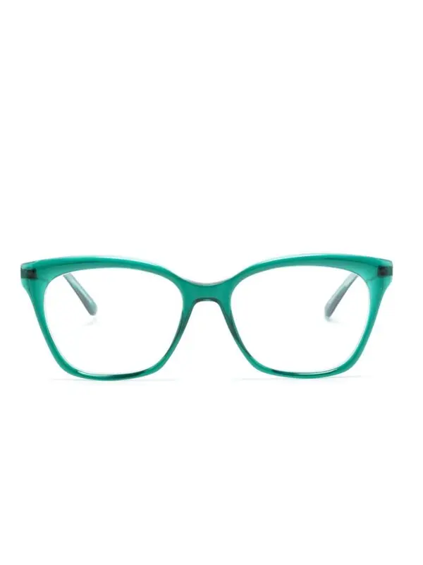 Karl Lagerfeld Cat Eye Frame Eyeglasses - Green