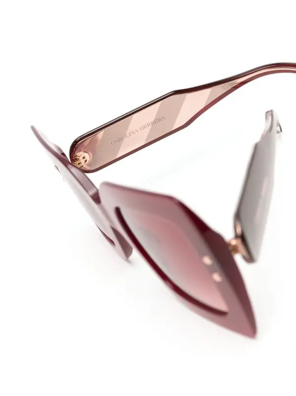 Carolina Herrera Oversized Square-frame Sunglasses