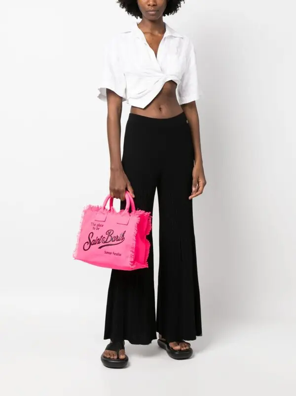 MC2 SAINT BARTH Colette Logo-print Beach Bag
