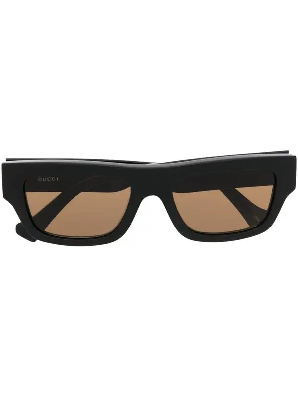 Gucci Square-frame Sunglasses - Black