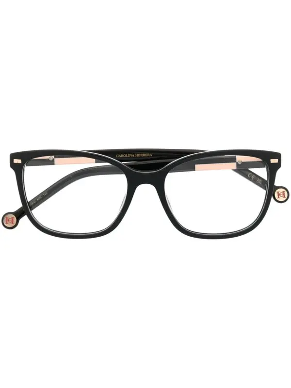 Carolina Herrera Two-tone Wayfarer-frame Glasses