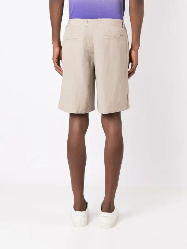 Armani Exchange Straight-leg Bermuda Shorts