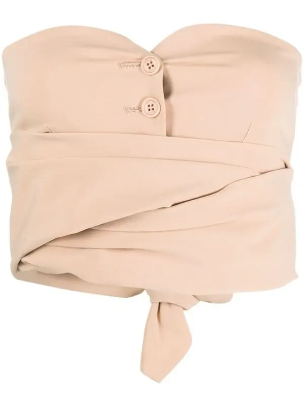 Philosophy Di Lorenzo Serafini Wrap-around Bustier Top - Pink
