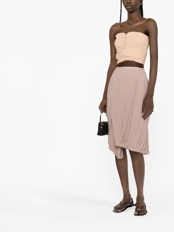 Philosophy Di Lorenzo Serafini Wrap-around Bustier Top - Pink