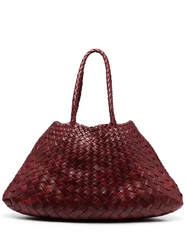 Dragon Diffusion Large Santa Croce Shoulder Bag - Red
