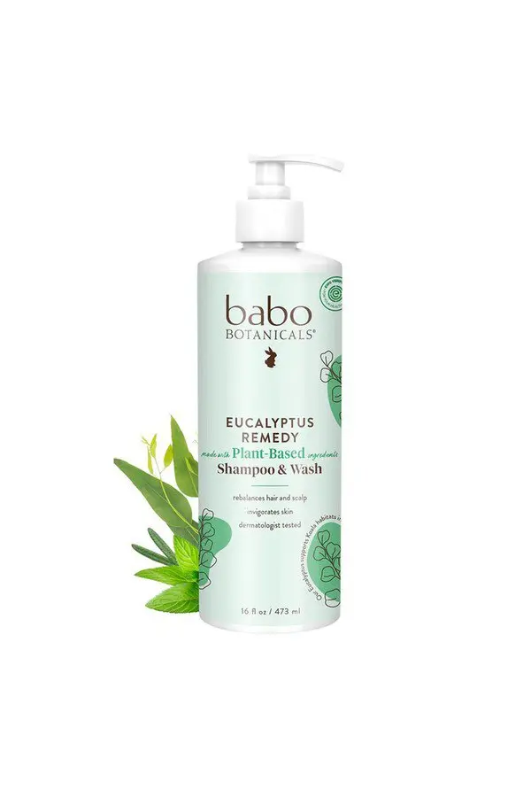BABO BOTANICALS Eucalyptus Remedy Plant-based Shampoo &amp Wash - Aqua