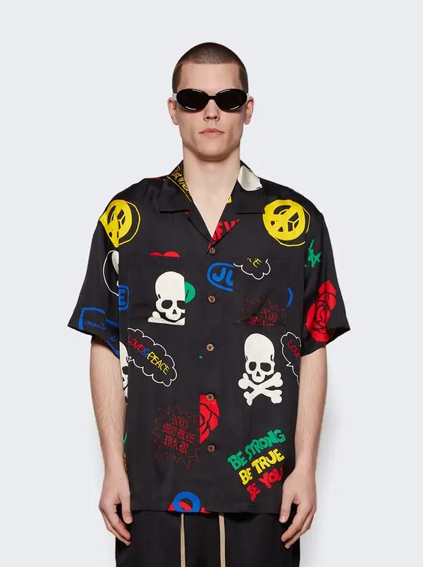 MASTERMIND WORLD Silk Shirt