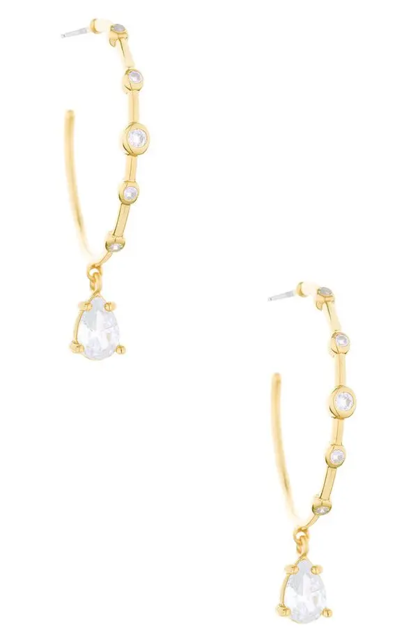 Ettika 18k- Plated Hoop Earrings