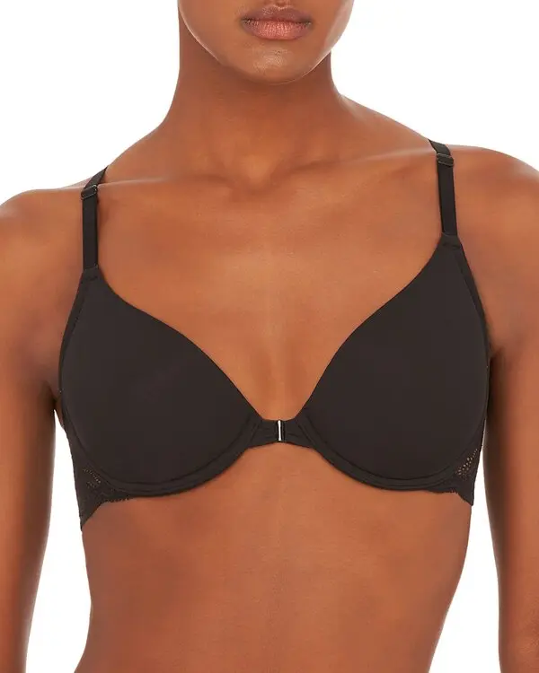 Natori Lush Front Close Bra - Black