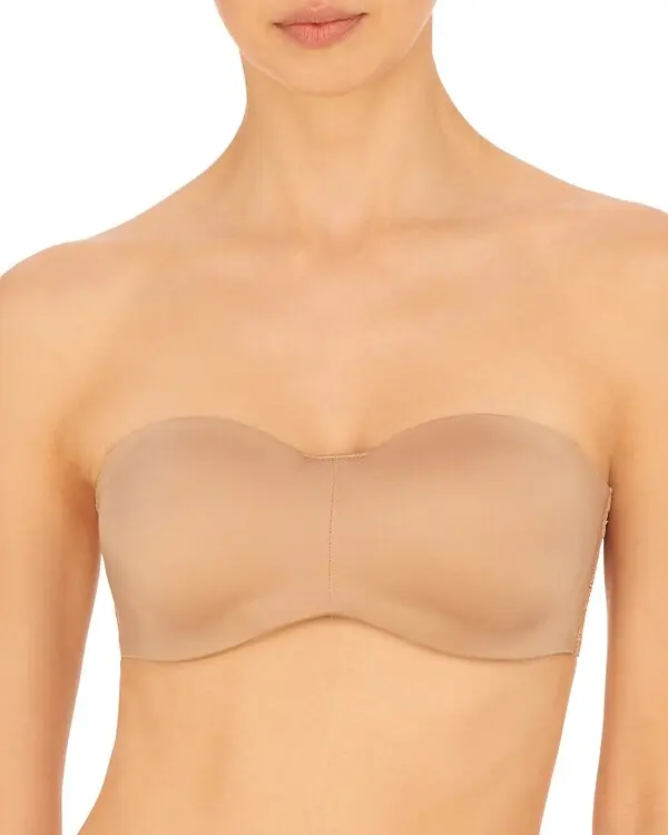 Natori Adapt Bandeau Lace Back Bra - Cafe
