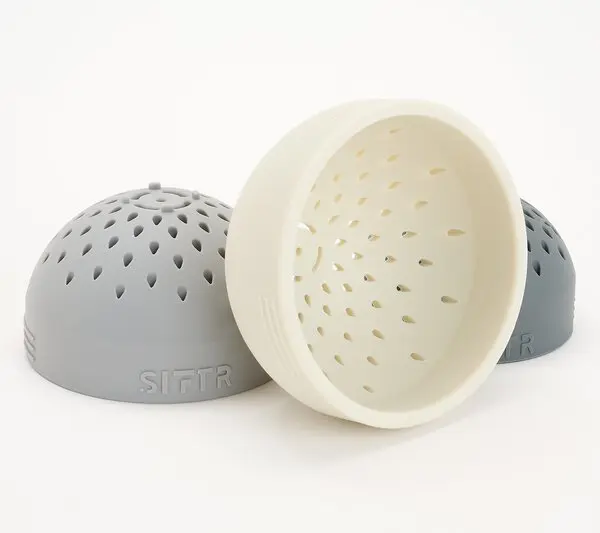 SIFTR Set Of 3 Multi-purpose Mini Silicone Strainers