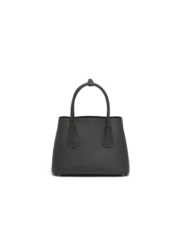 Prada Small Saffiano Leather Bag - Black