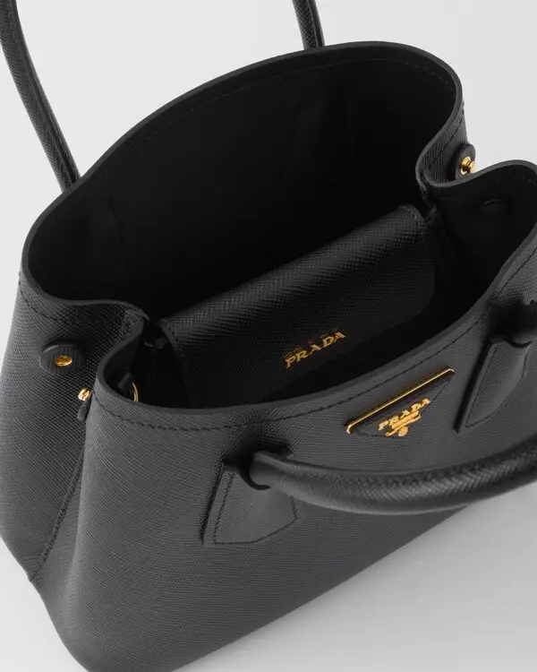 Prada Saffiano Leather Handbag - Black