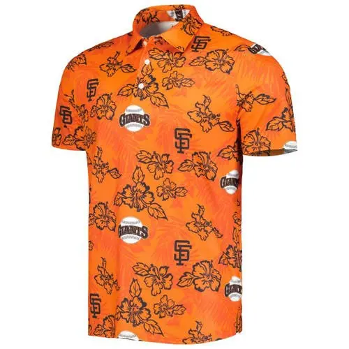 Reyn Spooner San Francisco Giants Cooperstown Collection Puamana Print Polo