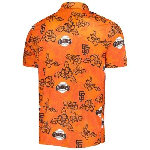 Reyn Spooner San Francisco Giants Cooperstown Collection Puamana Print Polo