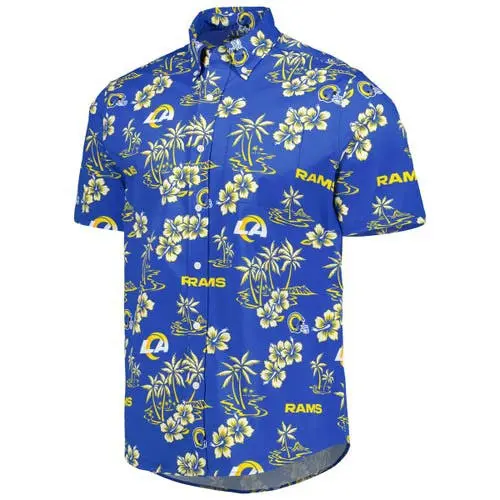 Reyn Spooner Los Angeles Rams Kekai Button-up Shirt