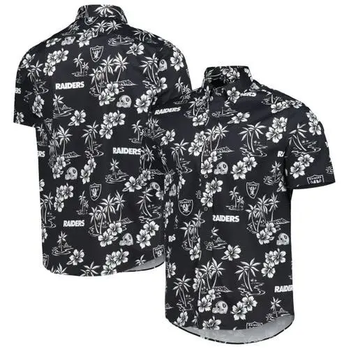 Reyn Spooner Las Vegas Raiders Kekai Button-up Shirt