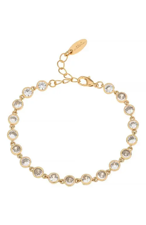Ettika Cubic Zirconia Bracelet - Gold