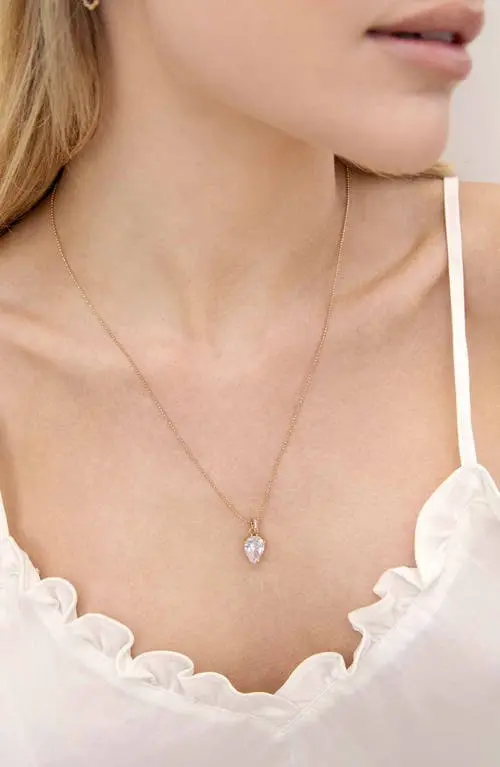 Ettika Cubic Zirconia Pendant Necklace