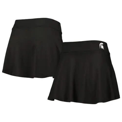 ZOOZATZ Michigan State Spartans Flowy Skort - Black