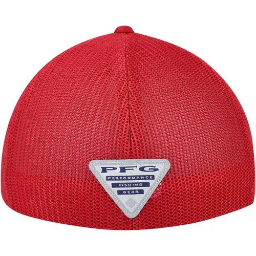 Columbia Arkansas Razorbacks Pfg Hooks Flex Hat