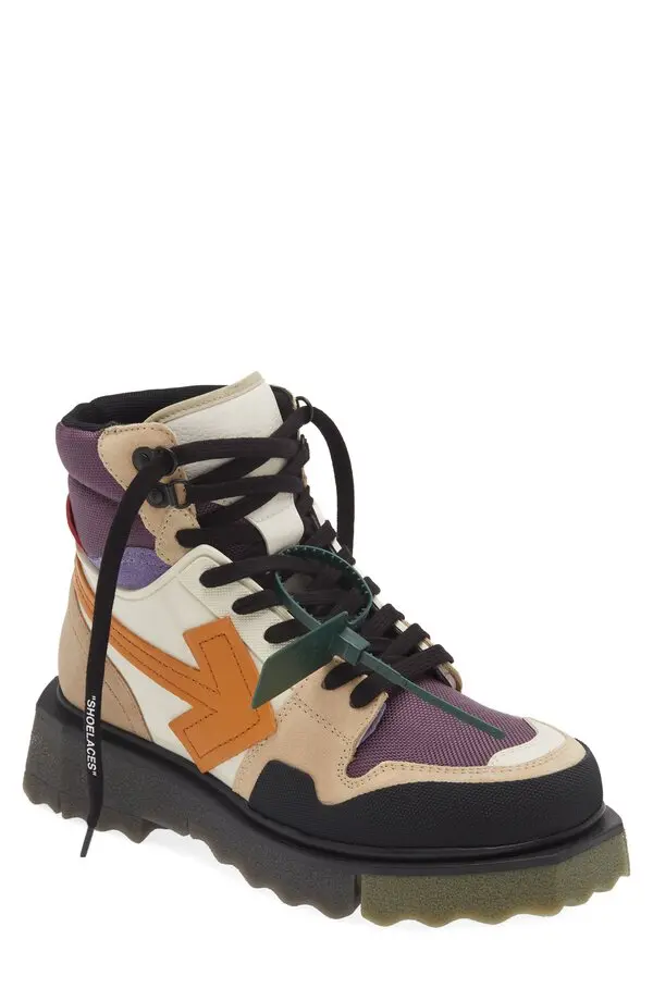 Off-White Purple Hiking Shoes 11 Off-White Purple Hiking Cleats 11 (44) | Mercari main image 3