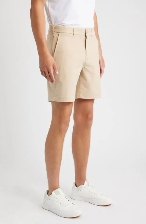 Mizzen+main Helmsman Flat Front Golf Shorts - Hummus