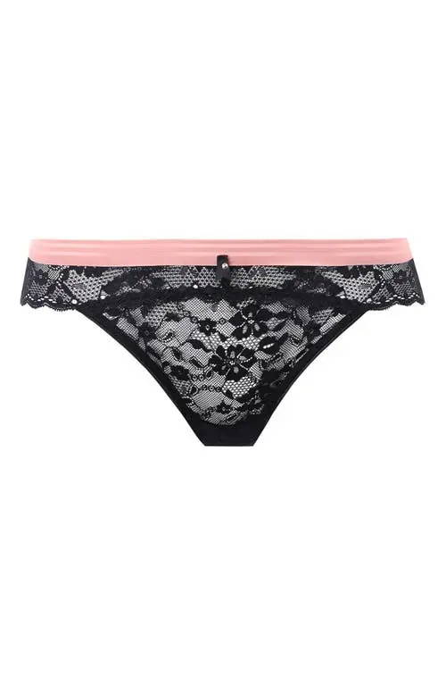 Freya Offbeat Brazilian Briefs - Black