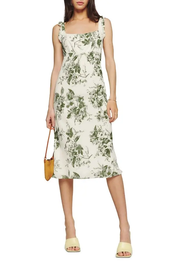 green emerald velvet dress Custom Vee Tan Floral Sage Green Gown  Continuiti