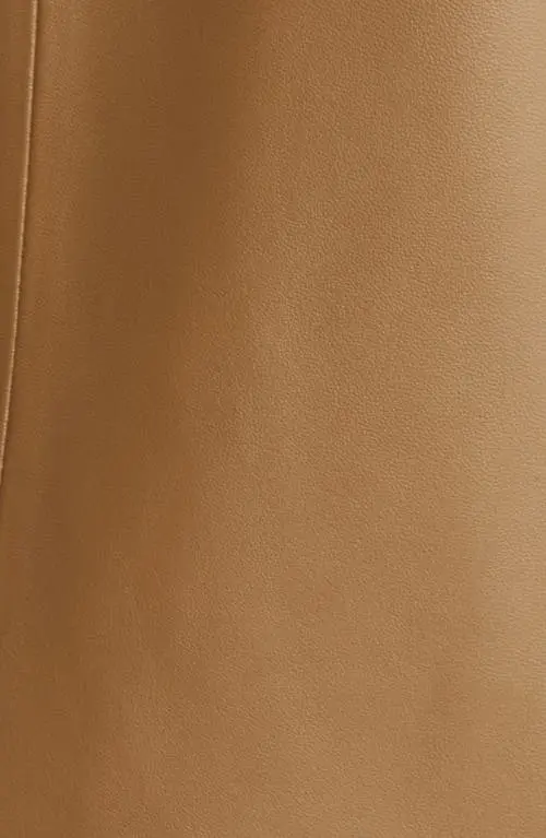 Michael Kors Oversize Moto Leather Jacket