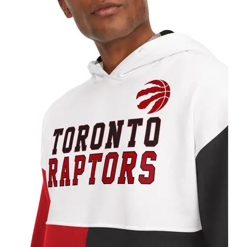 Tommy Hilfiger Colorblocked Toronto Raptors Pullover Hoodie