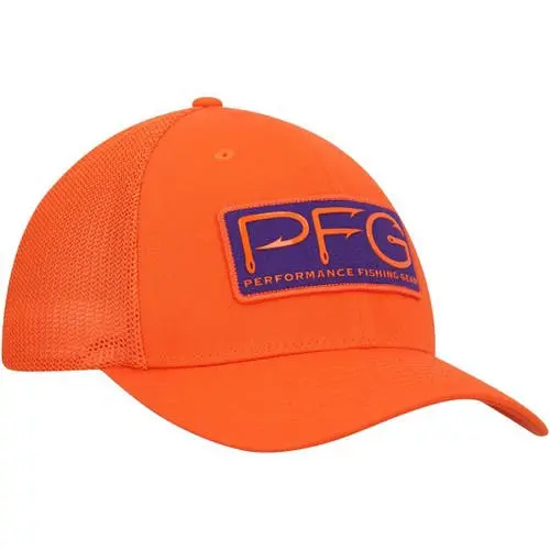 Columbia Pfg Clemson Tigers Baseball Cap - Orange