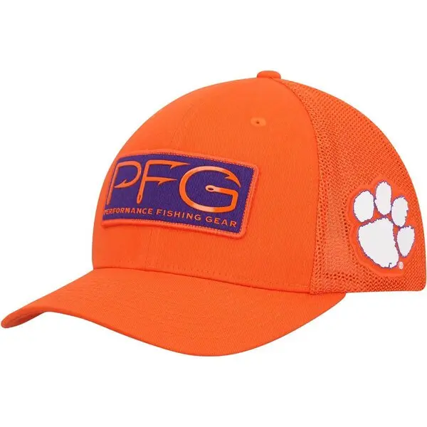 Columbia Pfg Clemson Tigers Baseball Cap - Orange