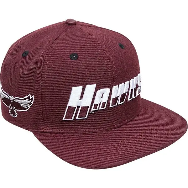 PRO STANDARD Maryland Eastern Shore Hawks Evergreen Hawks Snapback Hat - Maroon