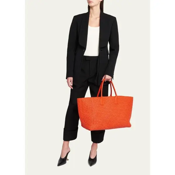 Bottega Veneta Large Cabat Bag - Orange